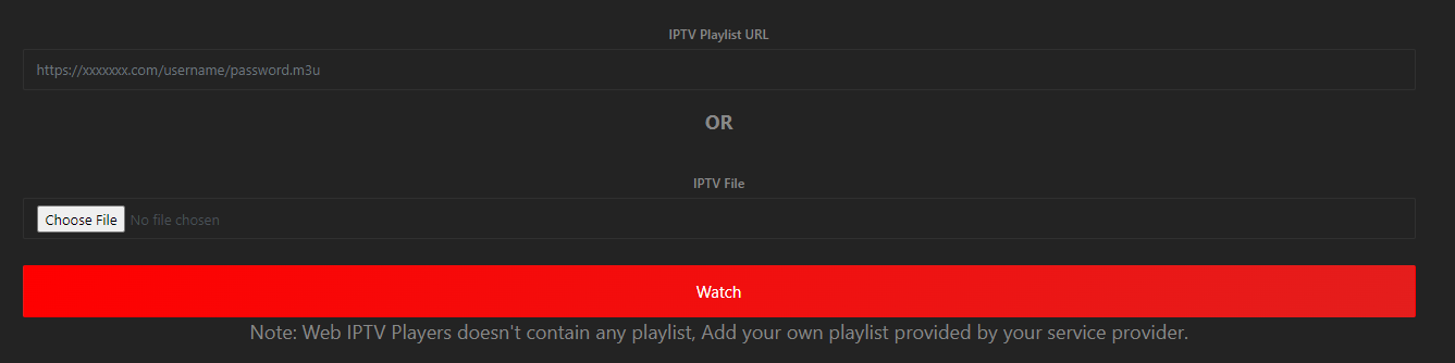 Web IPTV Player Review: How to Stream on Devices with Web Browser - IPTV Players